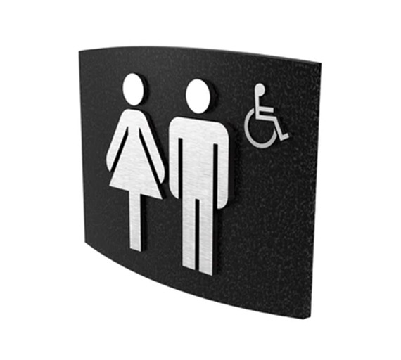 Order Aluminum Bathroom Signs - Behrends Group