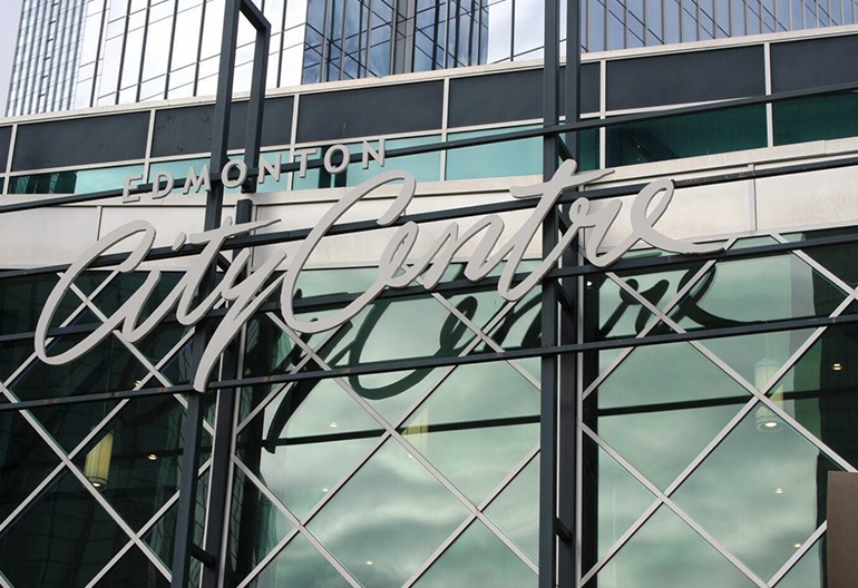 Edmonton City Centre Sign - Behrends Group