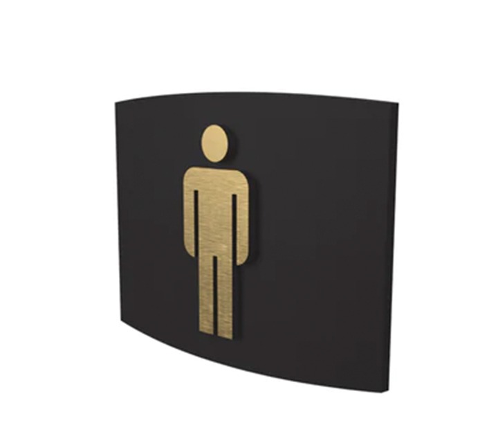Order Bronze Bathroom Signs - Behrends Group