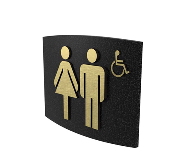 Order Bronze Bathroom Signs - Behrends Group