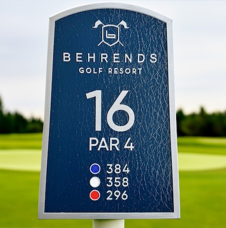 Golf Course Signage - Behrends Group